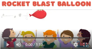 Rocket Blast Balloon - Science Fun